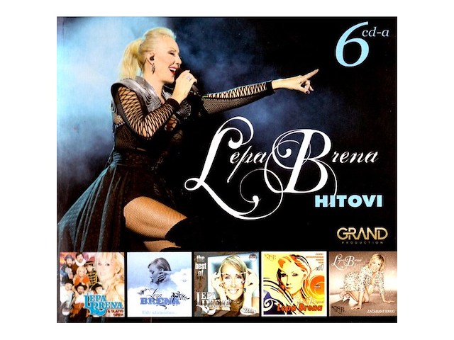 Lepa Brena ‎– Hitovi, 6CDa....NOVO !!!!!