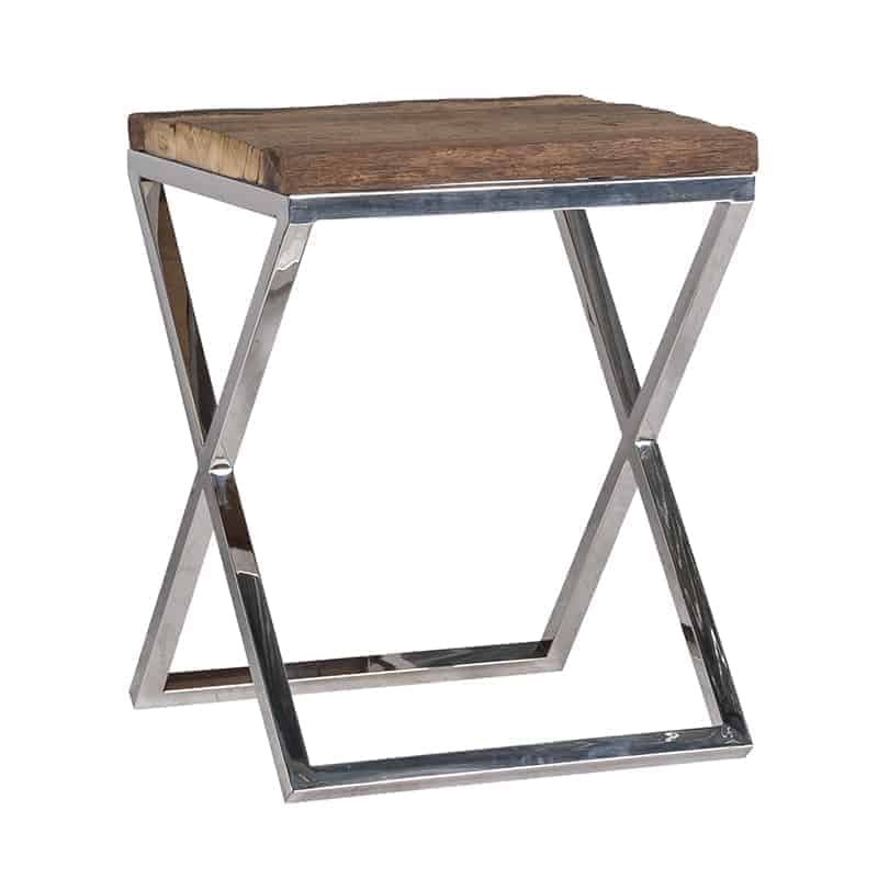 Klub sto Kensington Silver side table