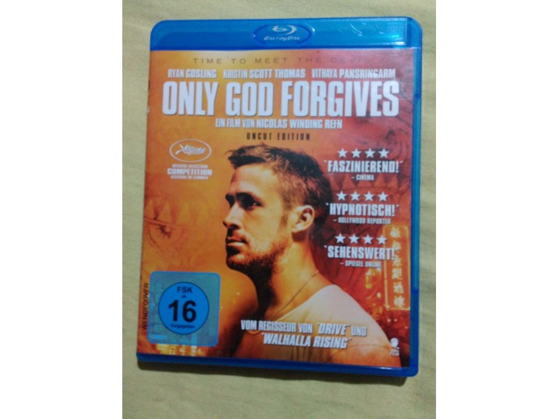 Only god forgives, blu*ray disc