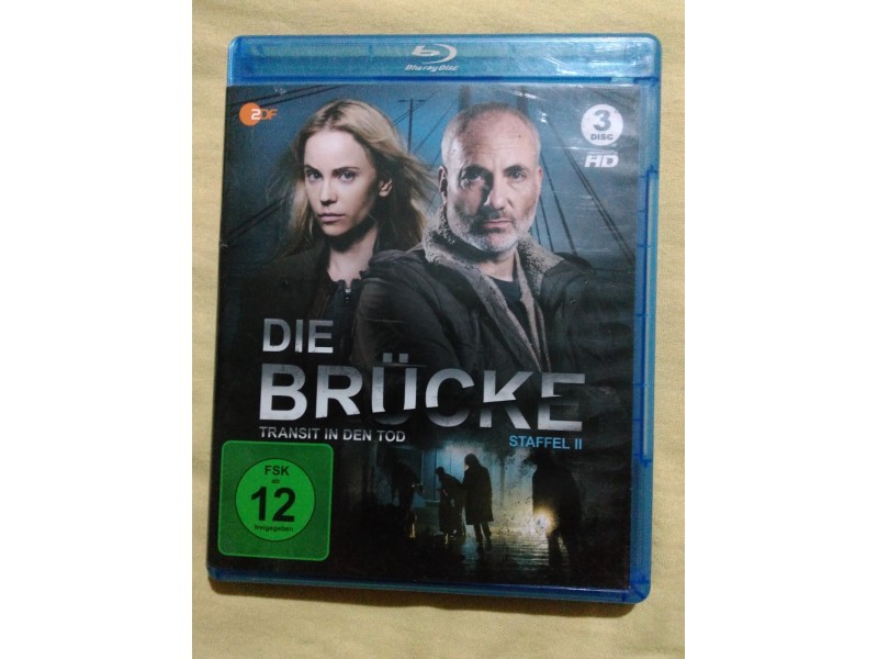 Die Brucke, staffel II, blu-ray disc