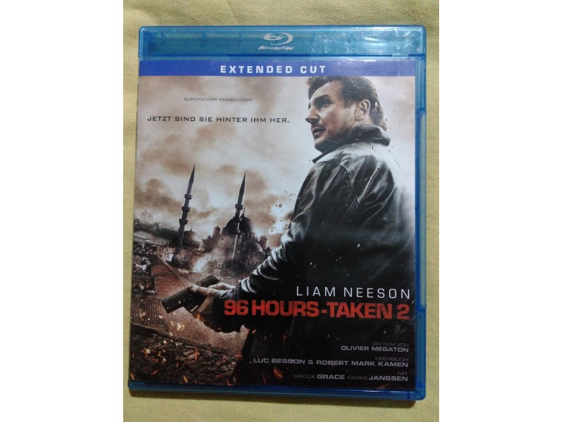 Taken 2, 96 Hours, blu-ray disc