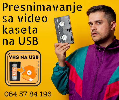 VHS na USB Novi Sad