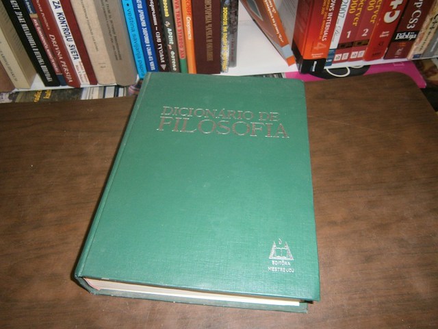 Dicionario de Filosofia (portugalski)