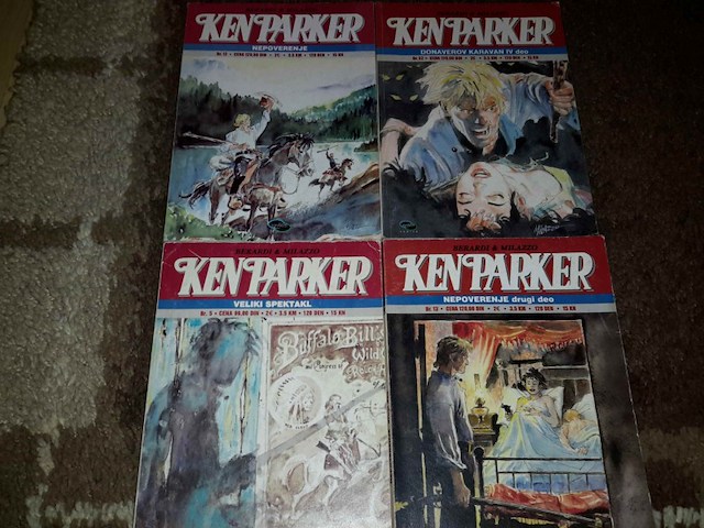 Ken Parker , 4 komada