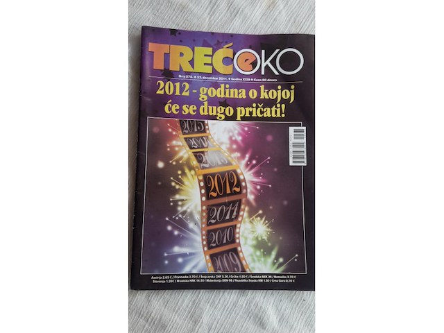 TRECE OKO 2012.GODINA