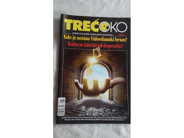 TRECE OKO 2016.VIDOVDANSKI HRAM I DEPRESIJA