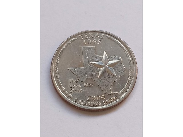 Quarter Dollar 2004.g - Texas - Amerika - USA -