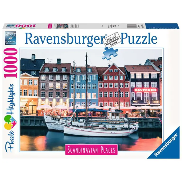 Ravensburger Ravensburger puzzle (slagalice) - Kopenhagen, Danska (RA16739)