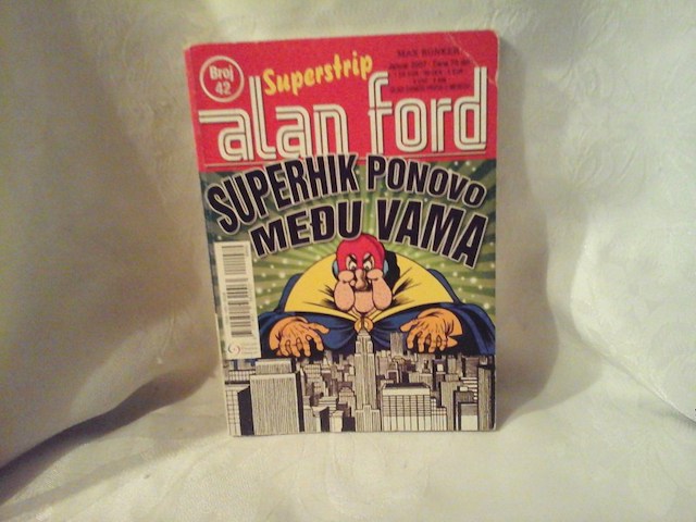 Alan Ford broj 42 Superhik ponovo među vama