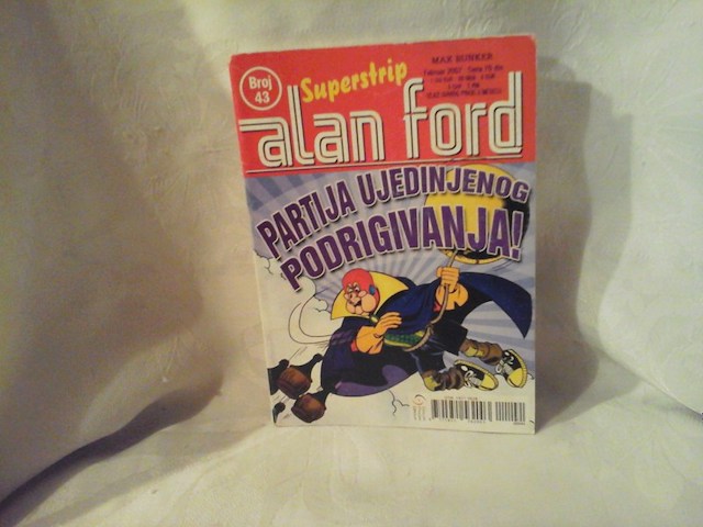 Alan Ford broj 43 Partija ujedinjenog podrigivanja