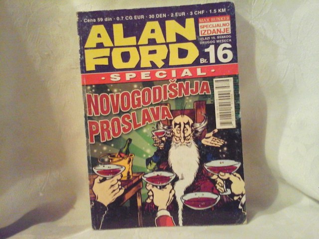 Alan Ford broj 16 Special Novogodišnja proslava
