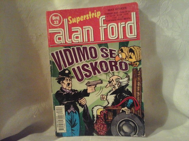 Alan Ford broj 33 Vidimo se uskoro