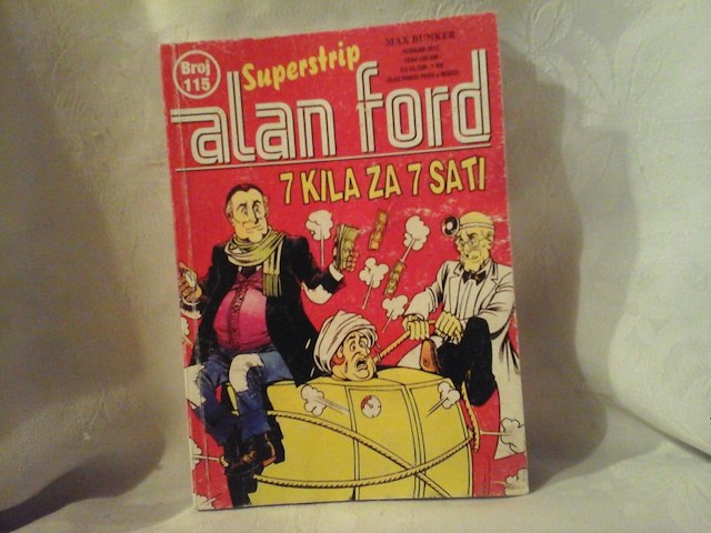 Alan Ford broj 115 7 kila za 7 sati