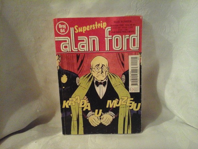 Alan Ford broj 64 Krađa u muzeju