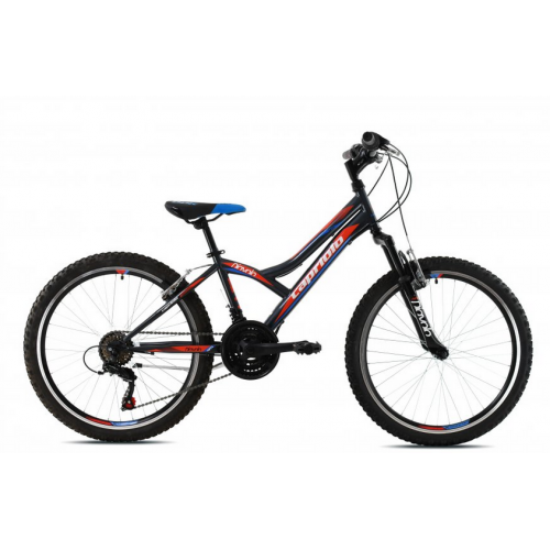 Dečiji bicikl Capriolo 400 FS sivo-crveno