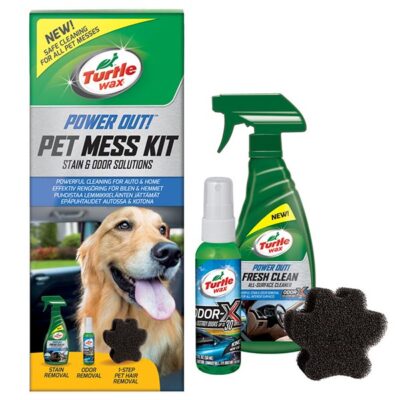 TURTLE WAX – TURTLE POWER OUT PET MESS KIT 53037