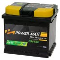 AKUMULATOR 12V 45Ah D+ 340A POWER MAX EKO