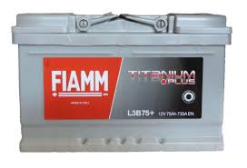 AKUMULATOR 12V 75Ah D+ 730A FIAMM TITANIUM PLUS