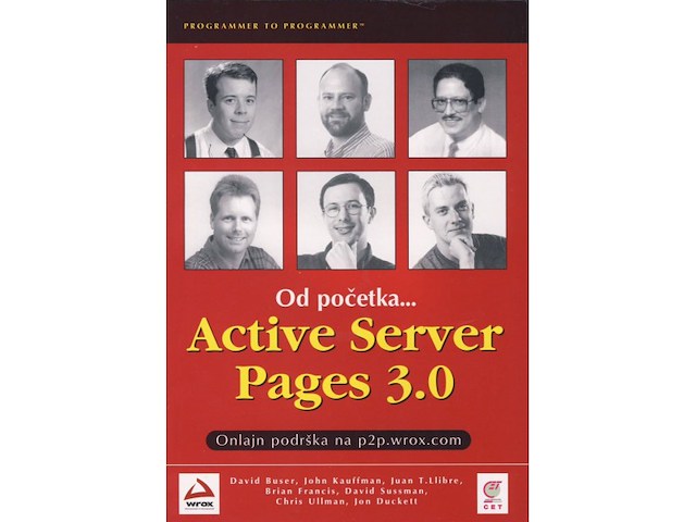 Active Server Pages 3.0 (od početka...)