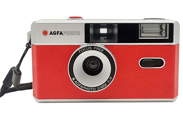 Analogni foto aparat Agfa – Crveni