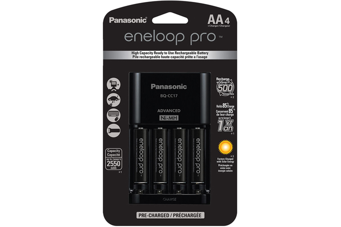 Punjac Panasonic sa baterijama Eneloop Pro 2500 mAh