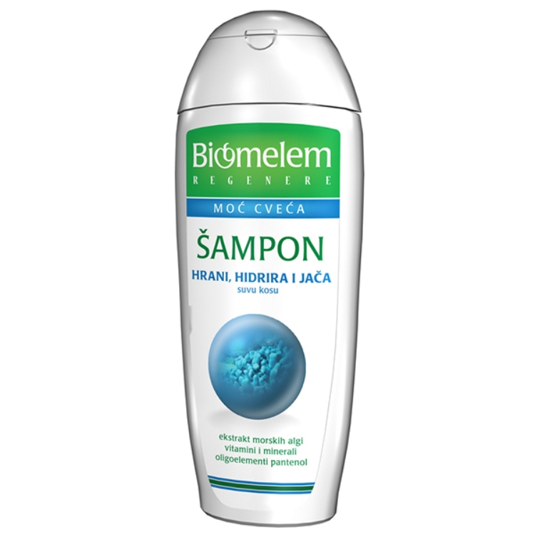 Biomelem šampon - hrani, hidrira i jača suvu kosu 222ml