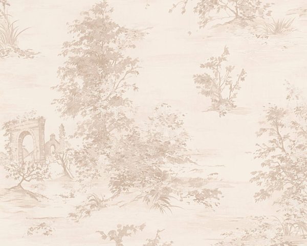 A.S. Création Wallpaper «Cottage, Beige, Cream, Pink» 304291