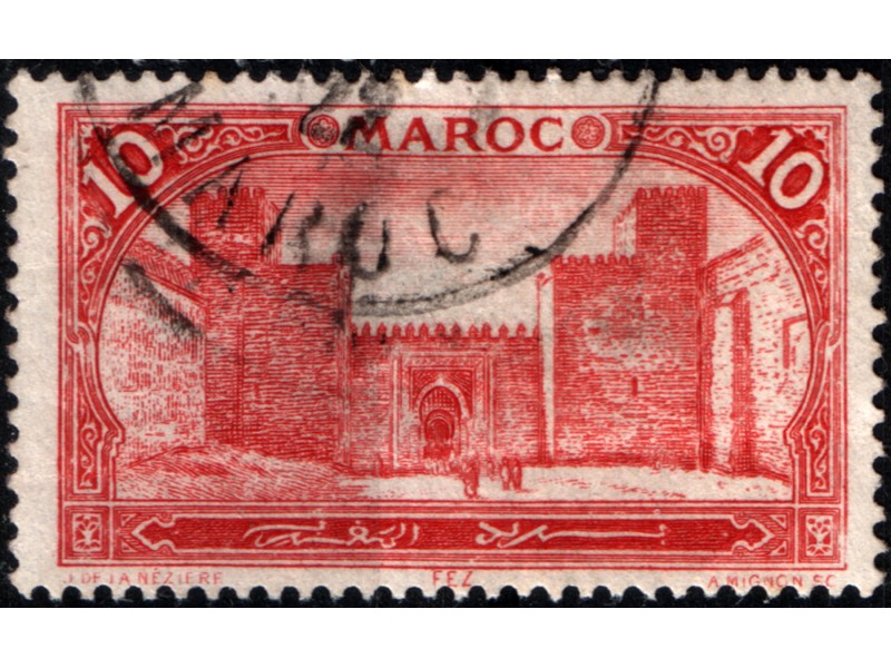 kt416v 01.sep1917 Maroc Mi25(-o-)1/17