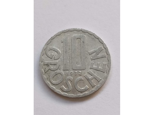 10 Groša 1972.g - Austrija -