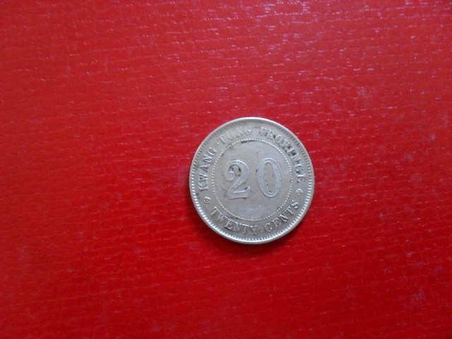 20 CENTS 1920 KWANG TUNG PROVINCE