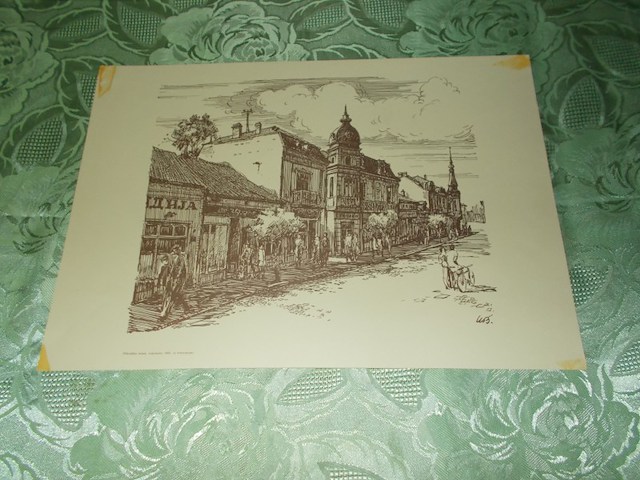 Stari Nis - Obilicev venac - 40x28 cm