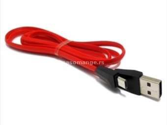 -USB data kabal REMAX ALIENS RC-030m micro crveni 1m