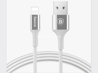 USB data kabal-USB data kabal BASEUS SHINING za Iphone lightning 1m srebrni-