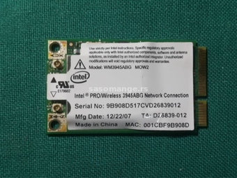 Acer Aspire 5920 Wireless Kartica Intel WM3945ABG WLAN Wi-Fi