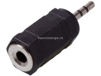 Audio adapter stereo 2,5mm muški na 3,5mm ženski