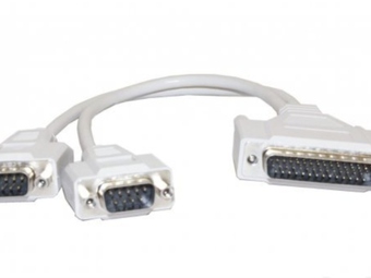 DB25 male to Double DB9 male-Y-SERIAL CABLE 10601436807