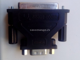 Db9 3 Pin Male to Db25 25 Pin Female Port Connector Adapter