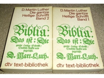 DIE GANTZE HEILIGE SCHRIFFT 1-2 - Martin Luther