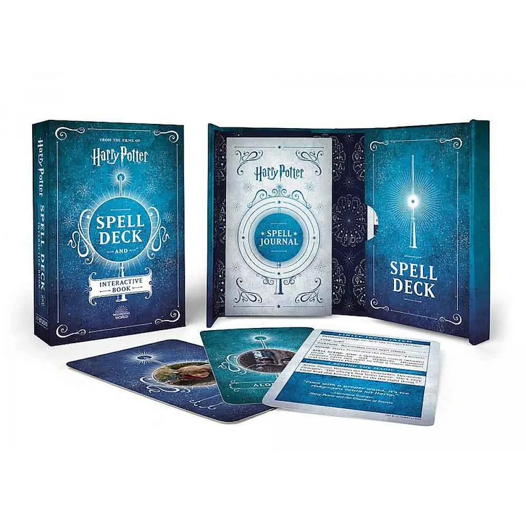 HARRY POTTER BOOK OF MAGIC AND SPELL DECK