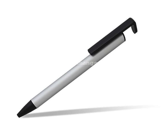 HALTER METAL Metalna hemijska olovka sa držačem za mobilni telefon