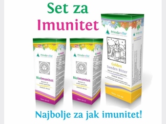 Set za imunitet eliksir i kapi za jačanje imuniteta