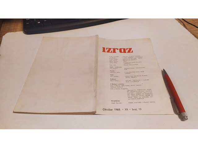 IZRAZ 10 / 1968