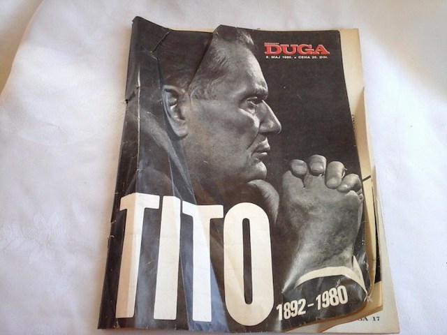 Josip Broz Tito Duga 5 maj 1980 povodom smrti Tita 5