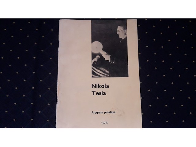 Nikola Tesla/Program proslave/katalog