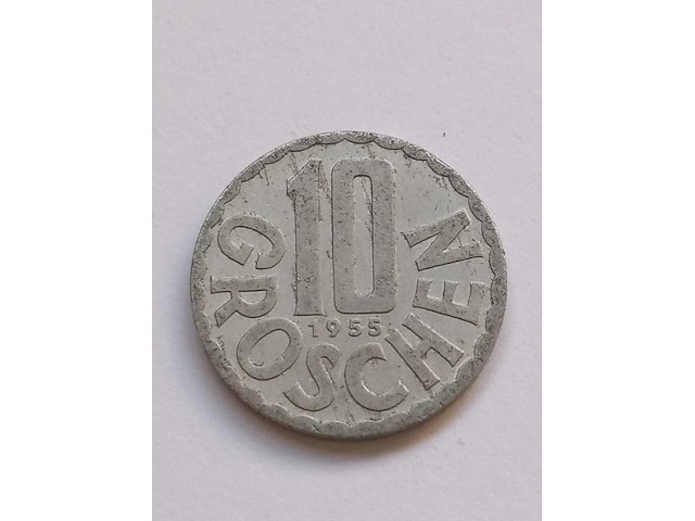 10 Groša 1955.g - Austrija -