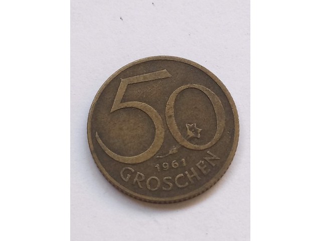 50 Groša 1961.g - Austrija -