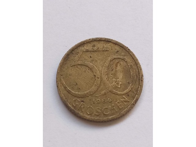 50 Groša 1984.g - Austrija -