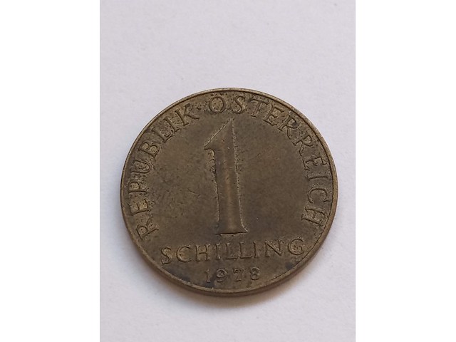 1 Šiling 1978.g - Austrija -