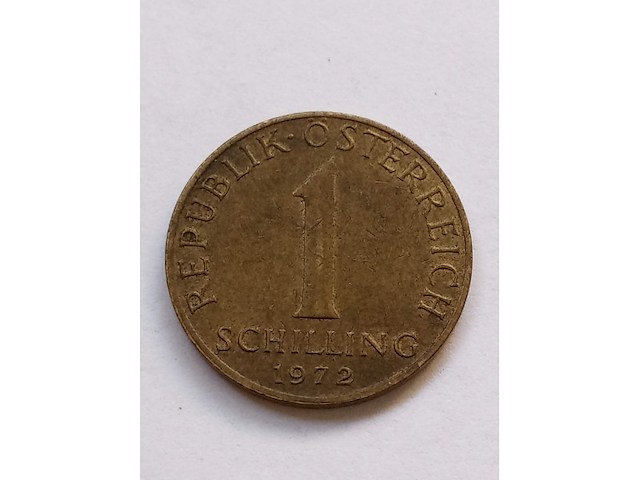 1 Šiling 1972.g - Austrija -