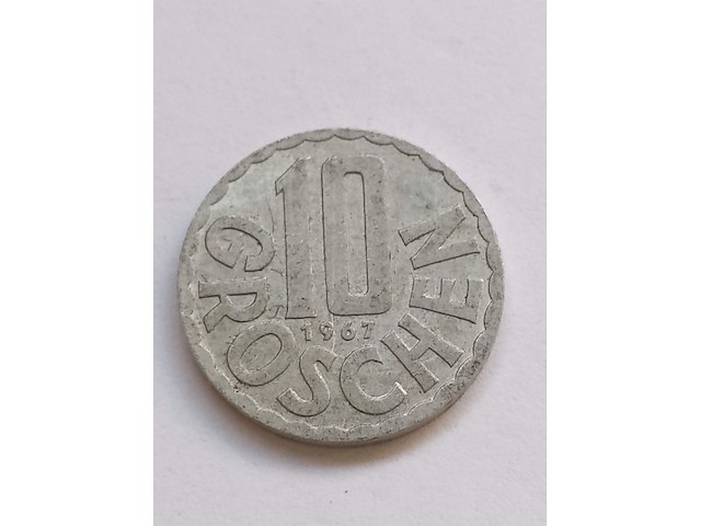 10 Groša 1967.g - Austrija -